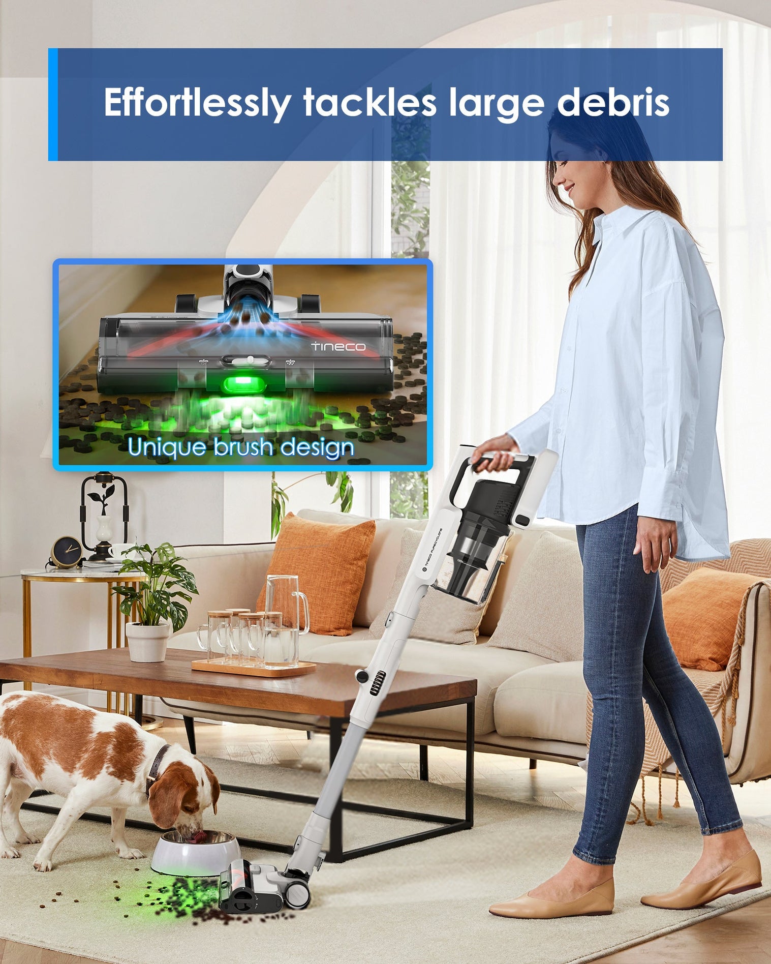 Tineco Pure ONE A50S Cordless Stick Vacuum Cleaner – Tineco US