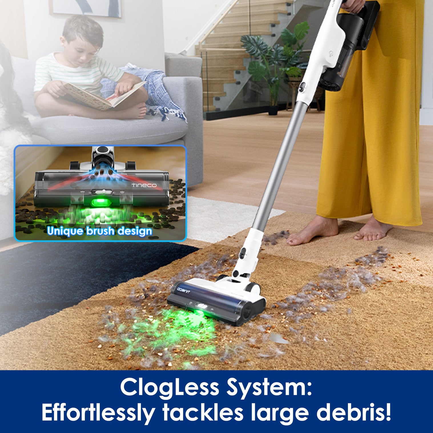 Tineco Pure ONE Station 5 Smart Cordless Vacuum - Tineco US